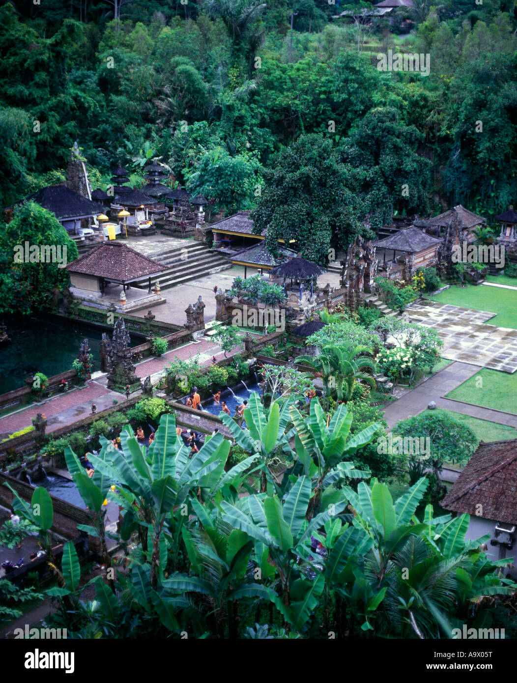 TEMPLES AND POOLS SEBATU VILLAGE UBUD BALI INDONESIA Stock Photo - Alamy