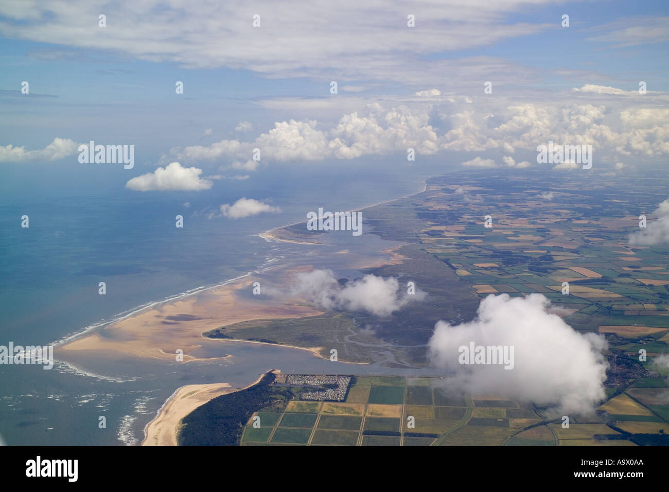 Aerial fields norfolk hi-res stock photography and images - Alamy
