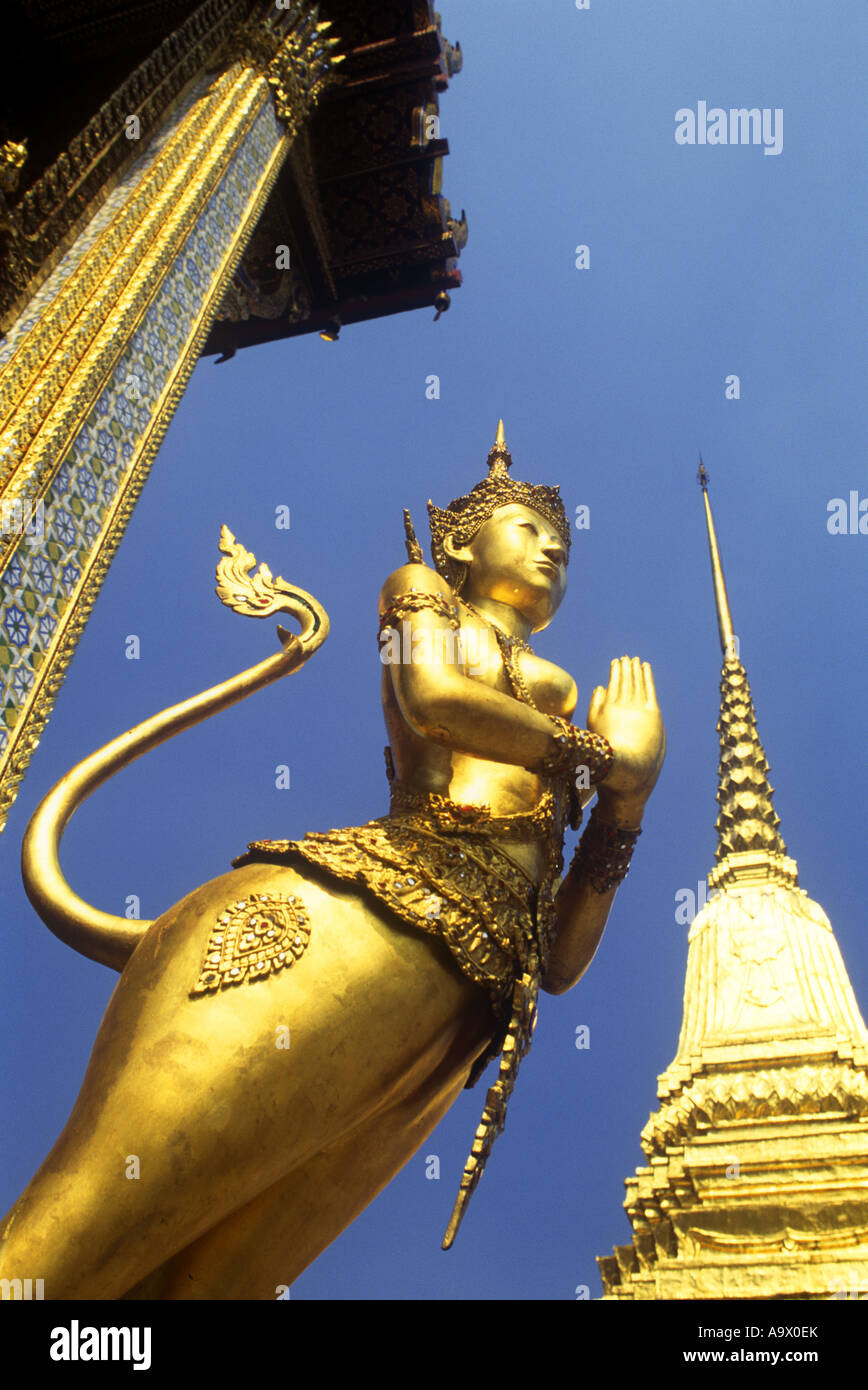 APSONSI BIRD WOMAN WAT PHRA KAEO TEMPLE GRAND PALACE BANGKOK THAILAND ...