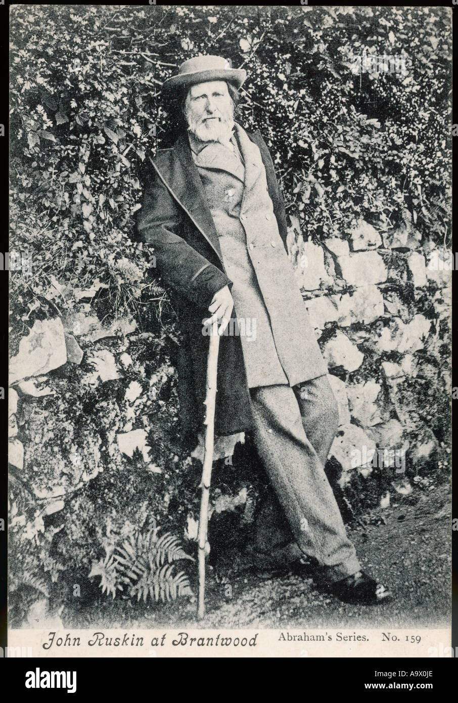 John Ruskin Abraham Pc Stock Photo - Alamy