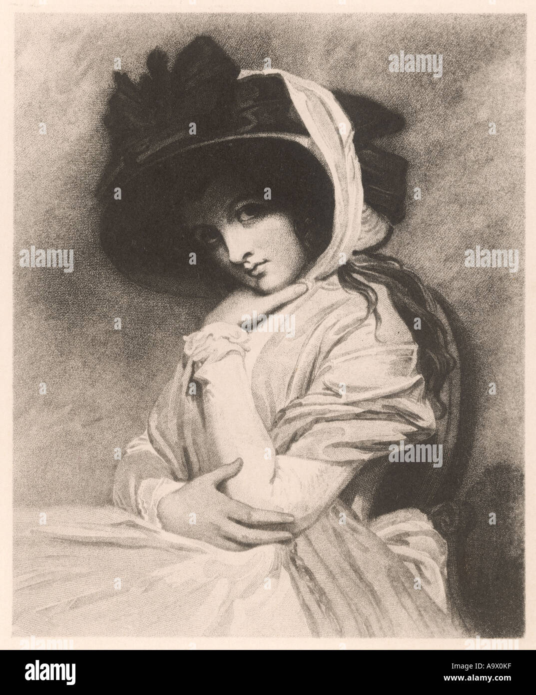 Emma Lady Hamilton Stock Photo - Alamy