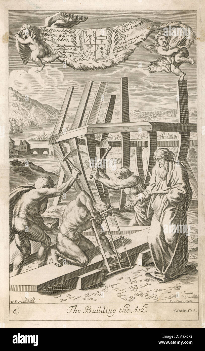 Noah building ark hi-res stock photography and images - Alamy