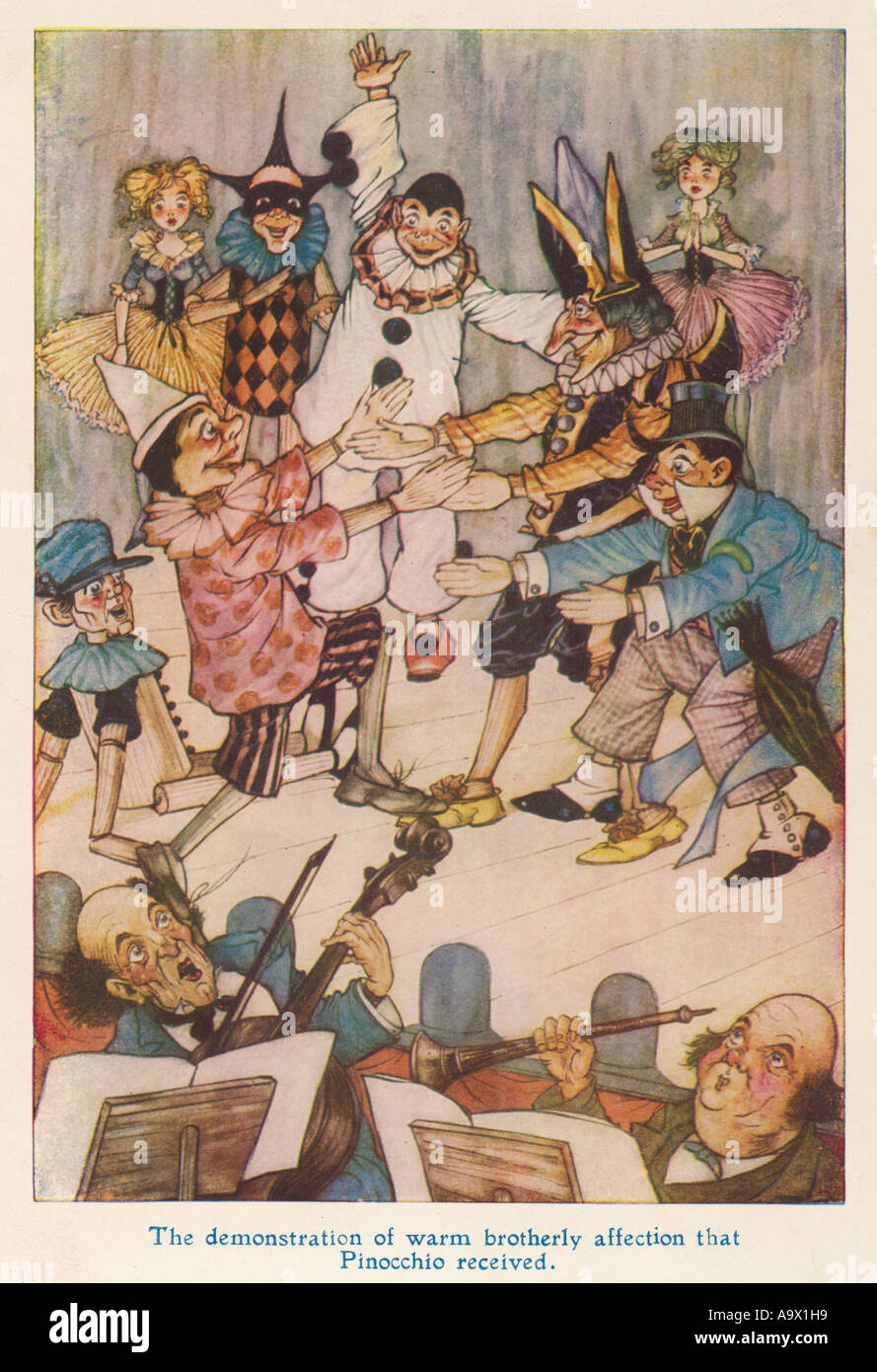 Pinocchio Other Puppets Stock Photo - Alamy