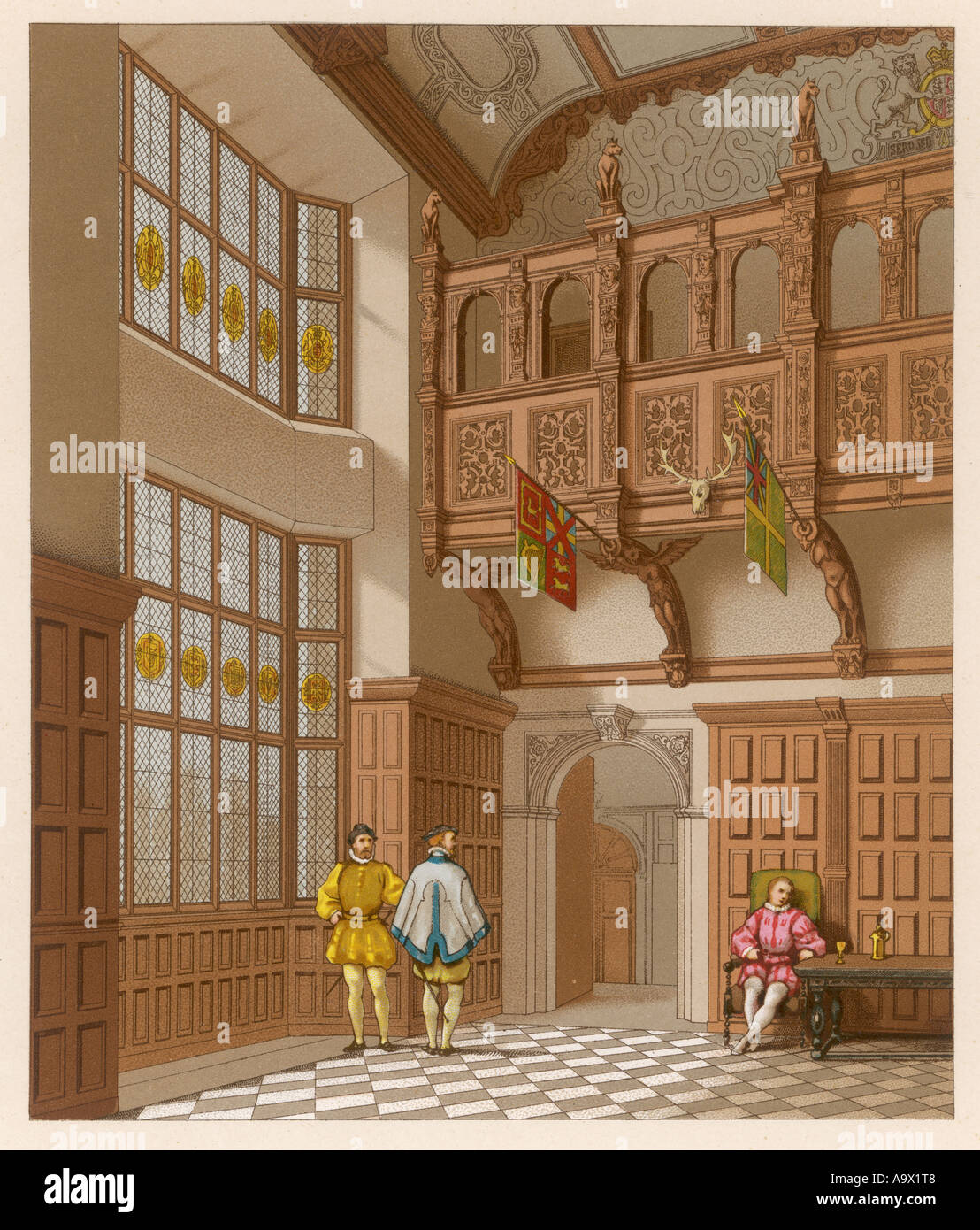 Great Hall Hatfield Stock Photo - Alamy