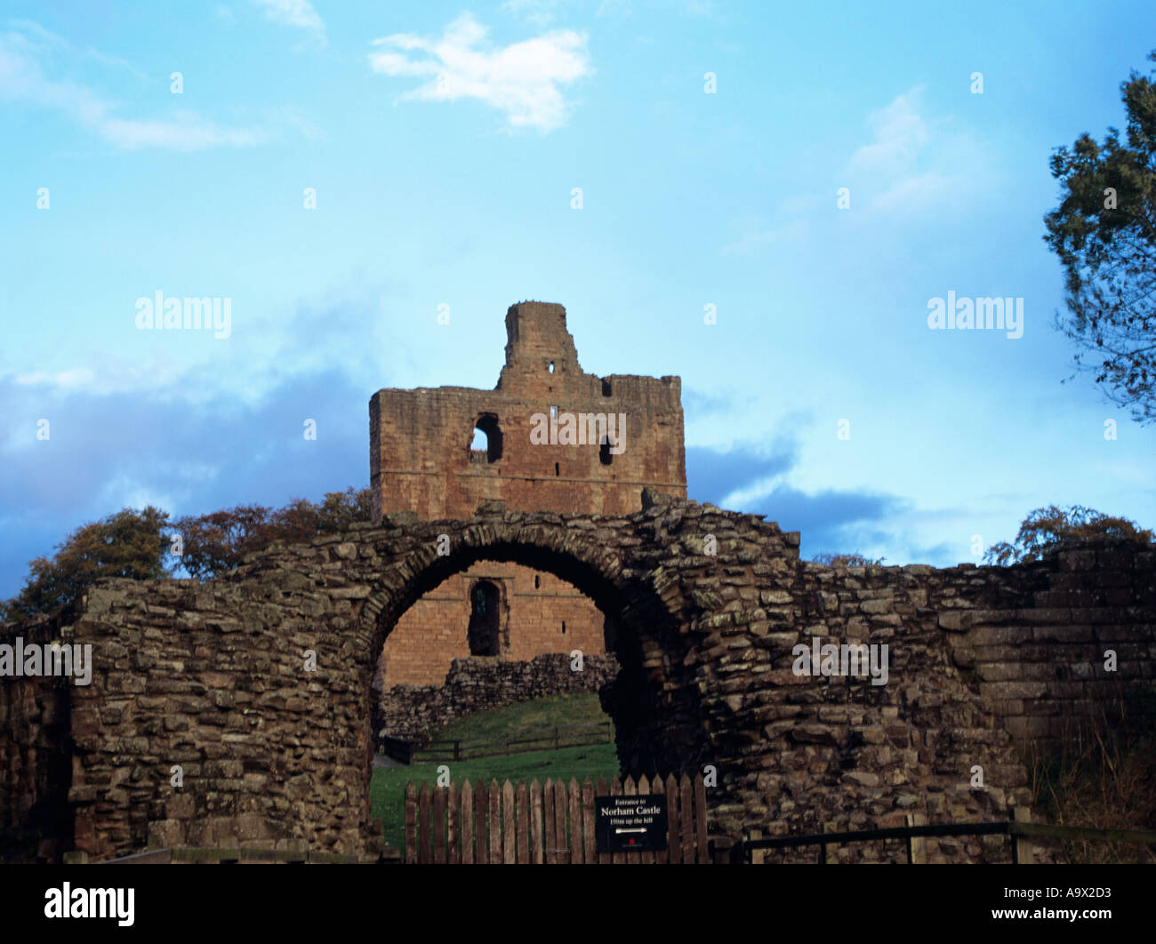 Village norham hi-res stock photography and images - Alamy