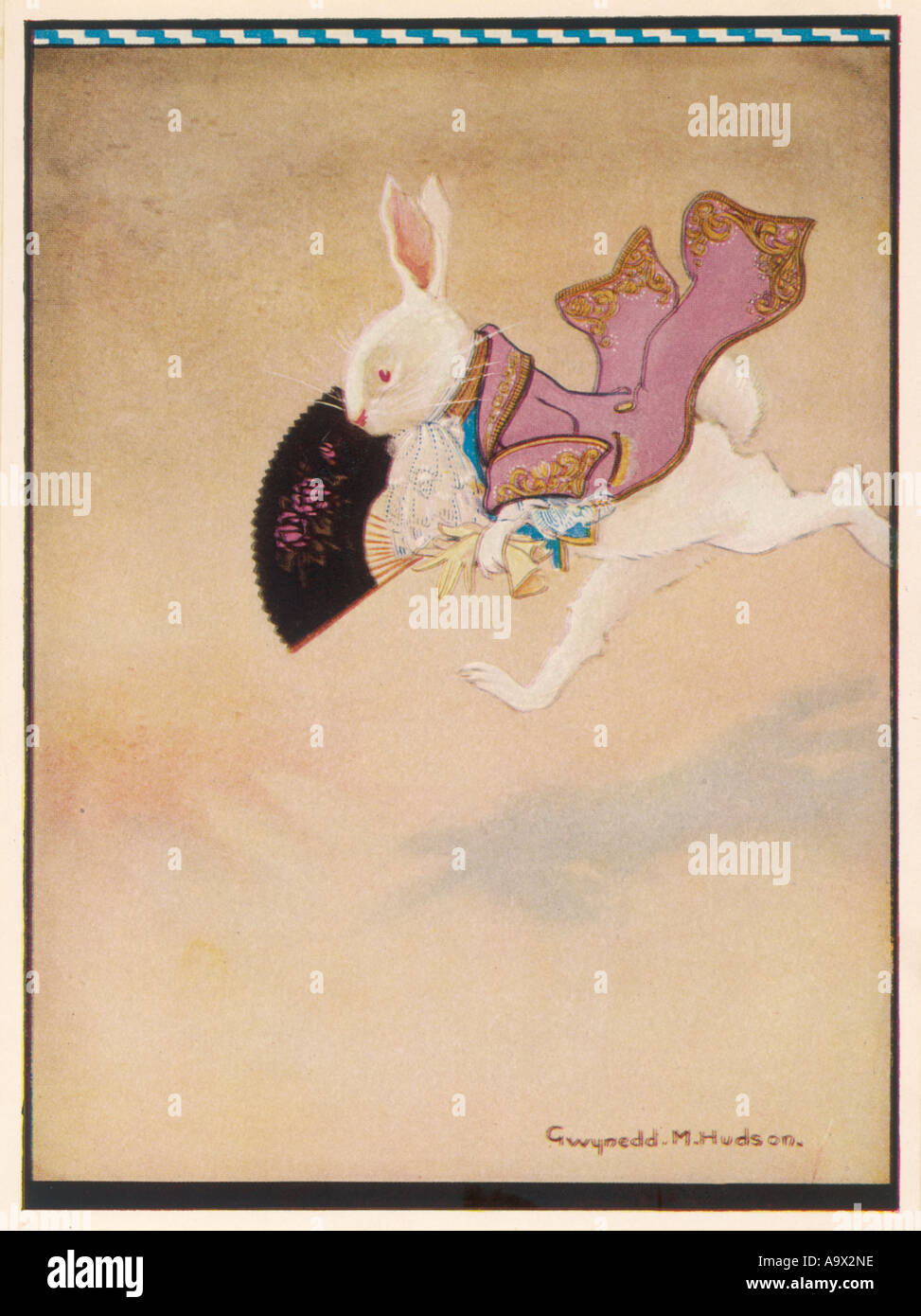 The White Rabbit Stock Photo - Alamy