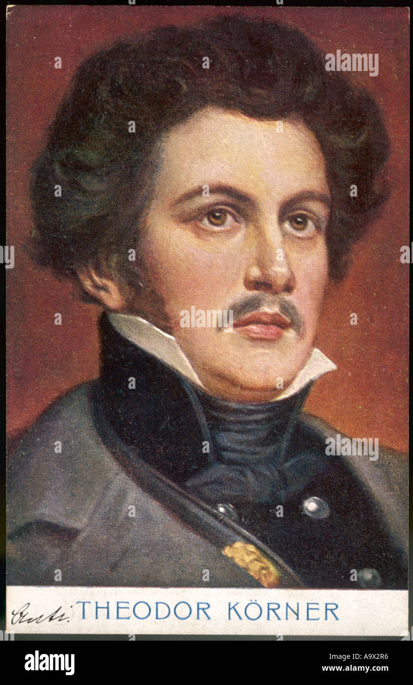 Karl Theodor Korner Stock Photo - Alamy
