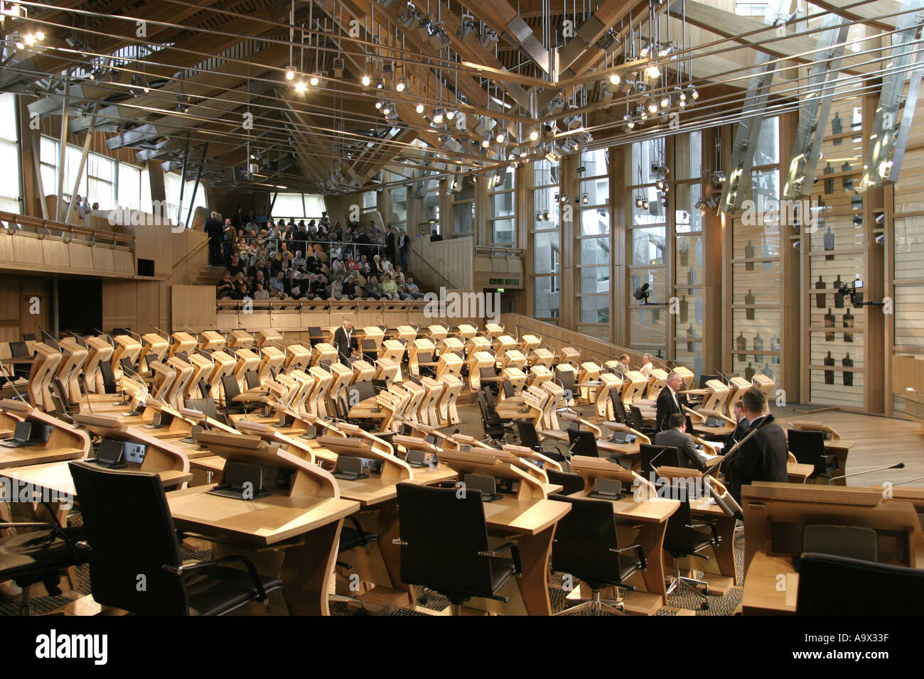 Debating chamber scottish parliament in hi-res stock photography and ...