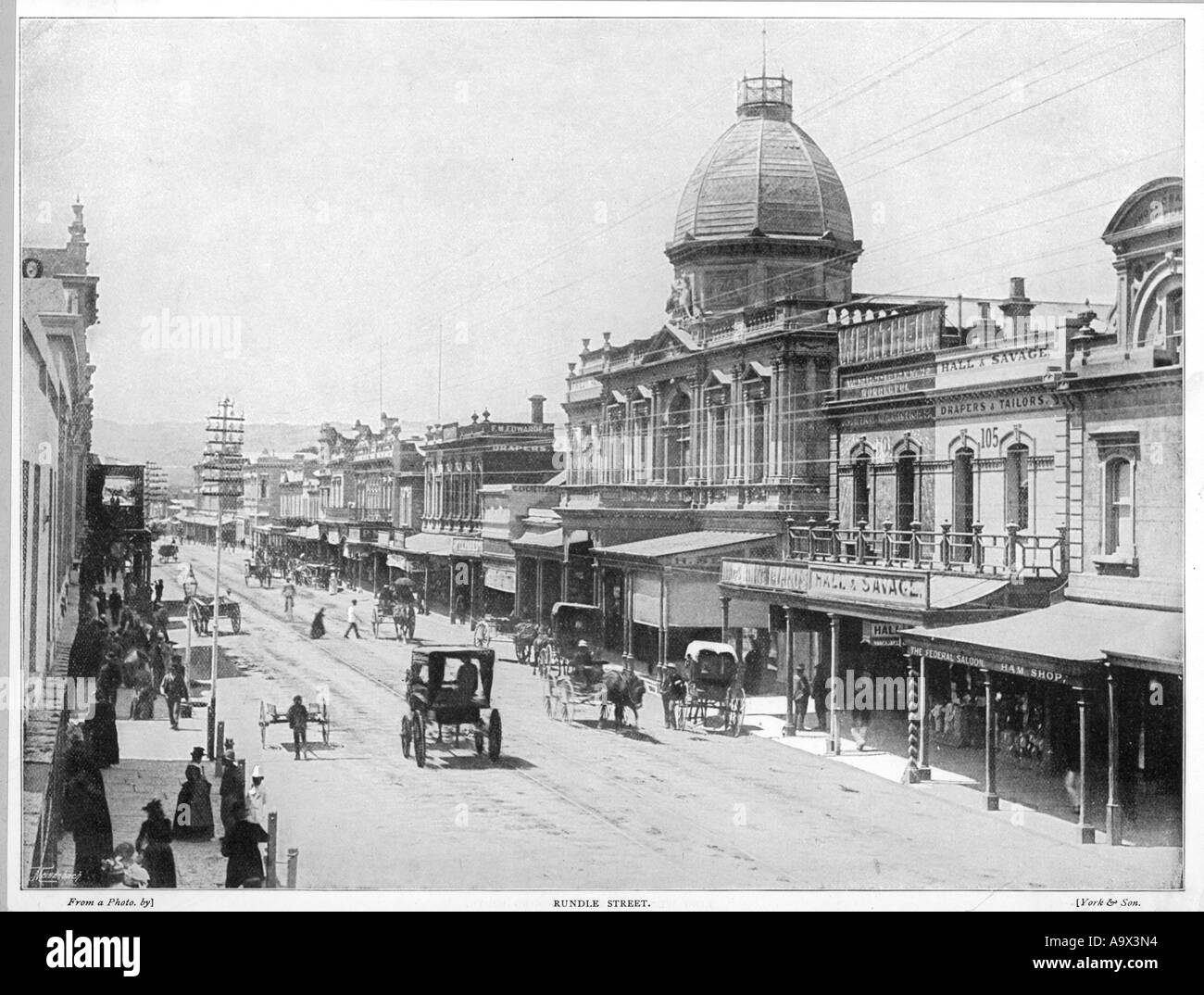 Australia Adelaide 1895 Stock Photo - Alamy