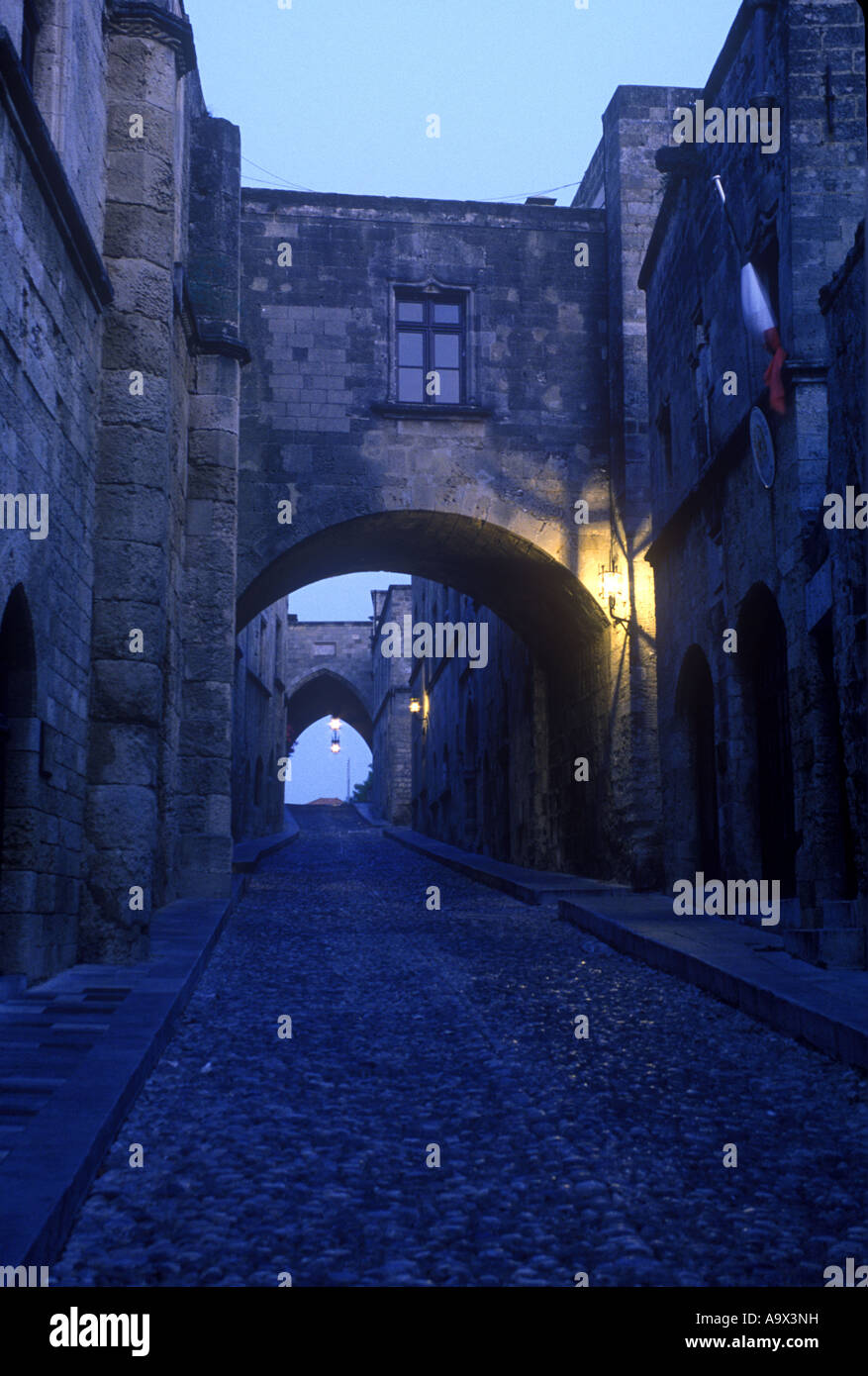 Medieval quarter rhodes hi-res stock photography and images - Alamy