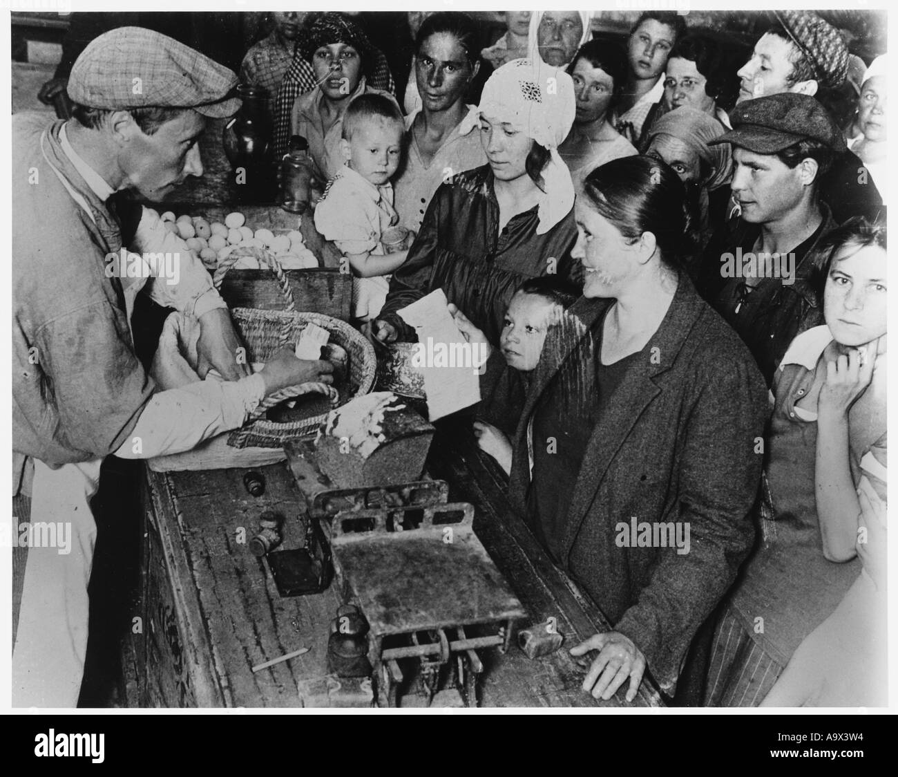 Russia Day In Life 1931 Stock Photo - Alamy