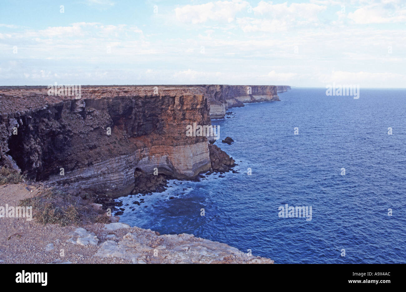 Great Australian Bight. Nullabor Plain, Australia Stock Photo - Alamy