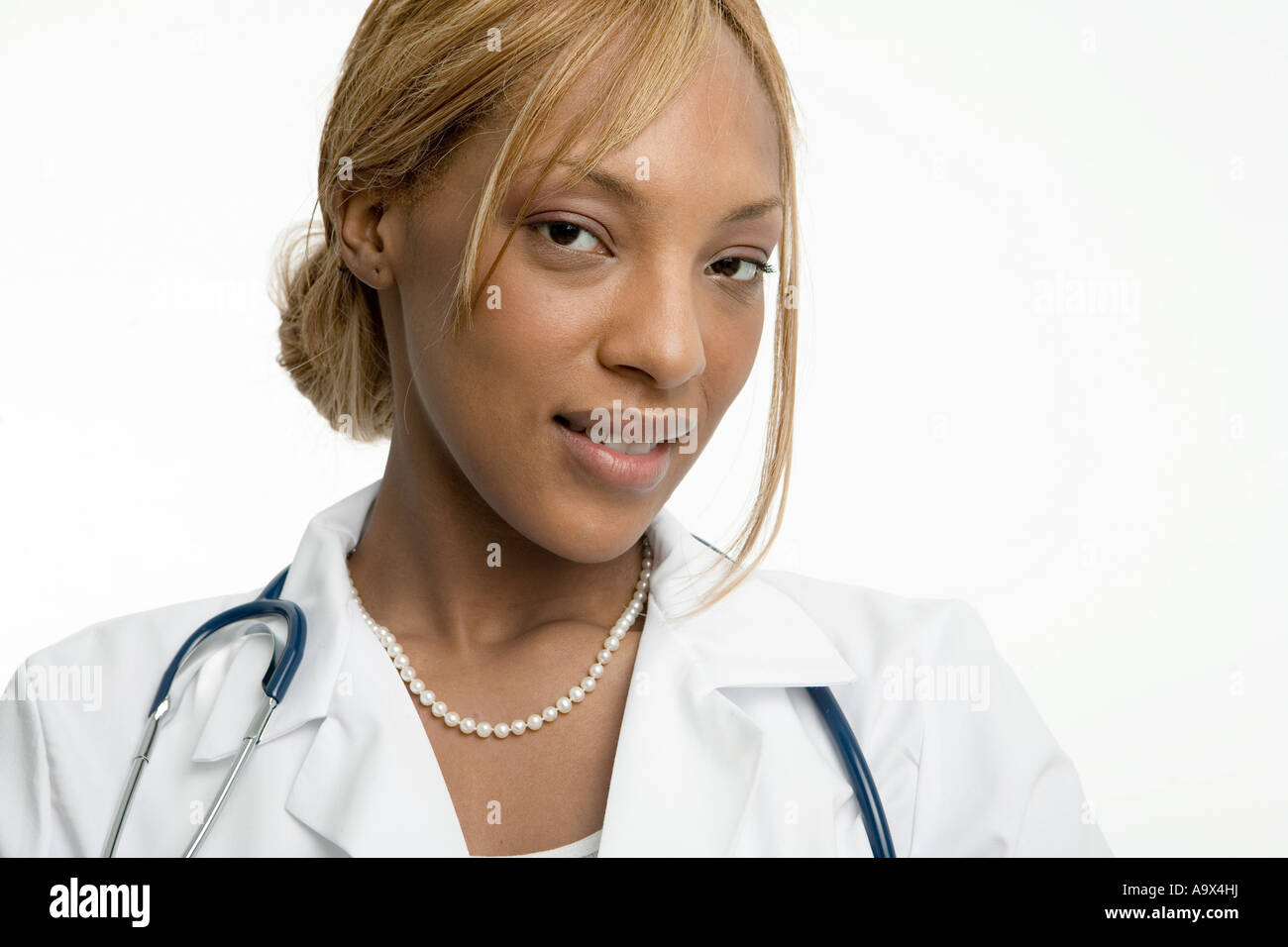 White coats poses hi-res stock photography and images - Alamy