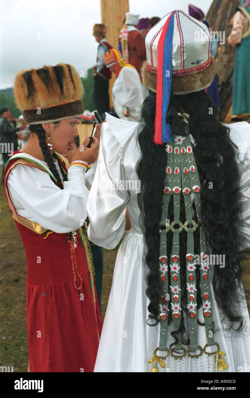 Mongolian bride hi-res stock photography and images - Alamy