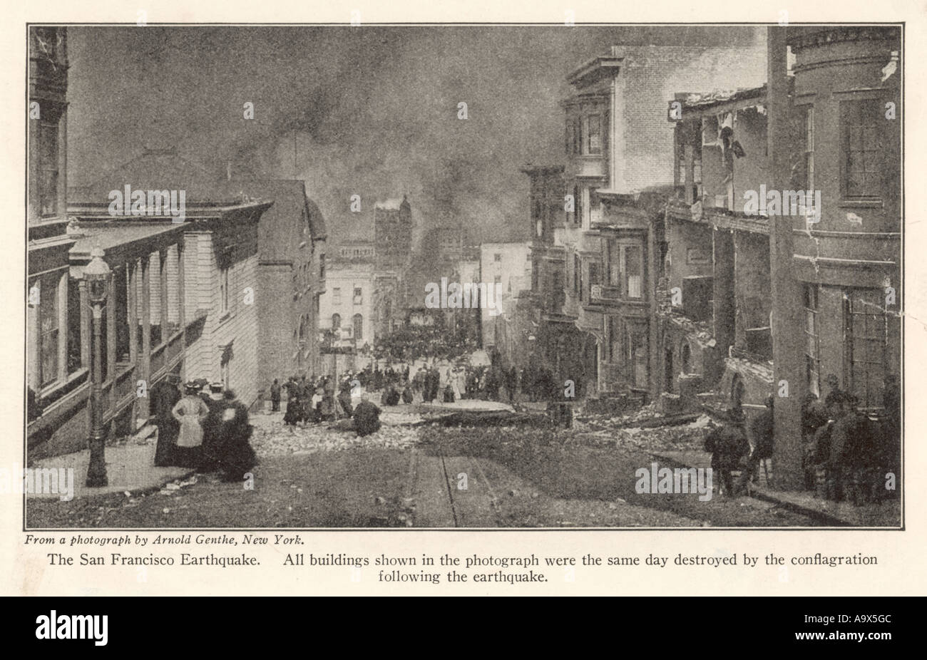 San Francisco Fire Stock Photo - Alamy