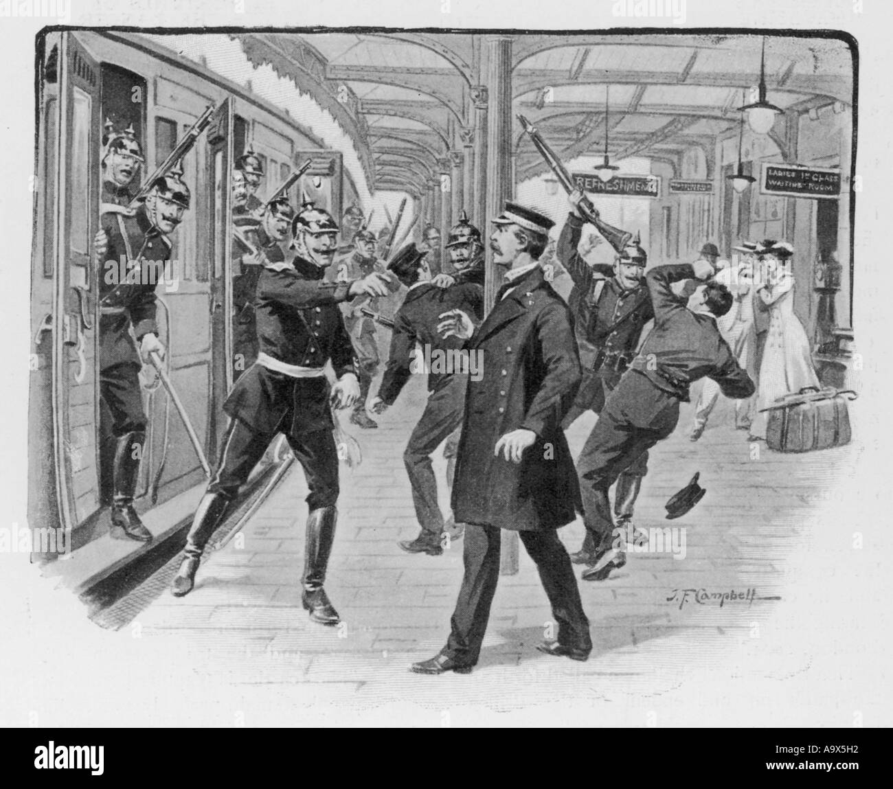 German Invasion 1 Stock Photo - Alamy