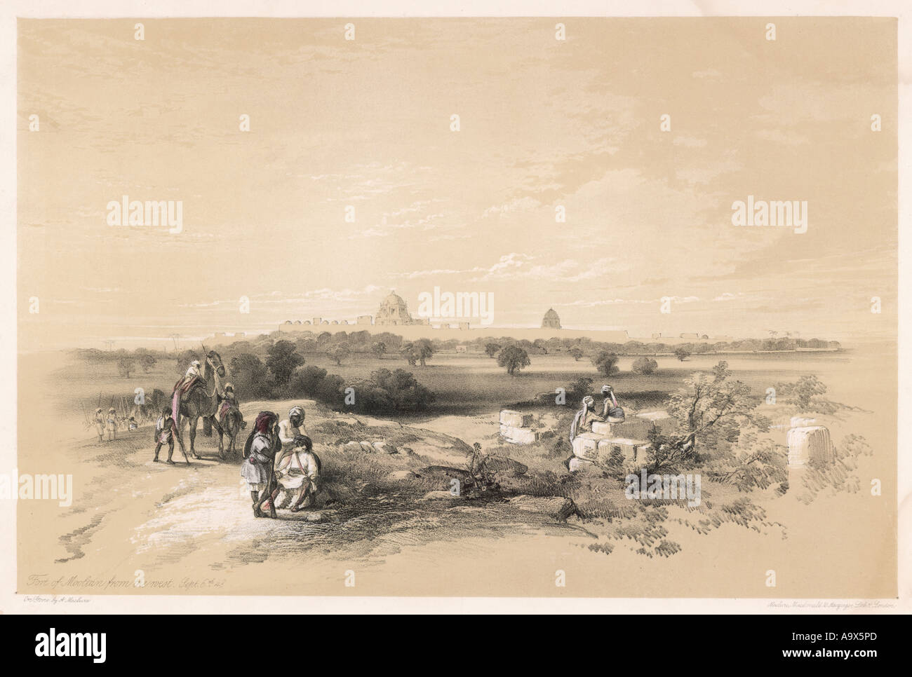 India sikh war multan hi-res stock photography and images - Alamy