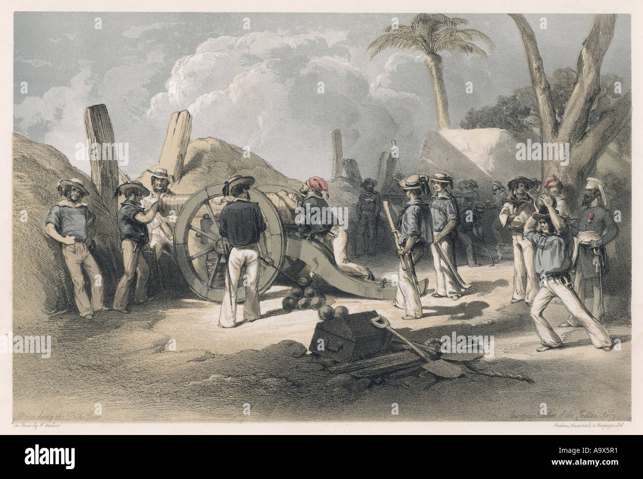 India Sikh War Multan Stock Photo - Alamy