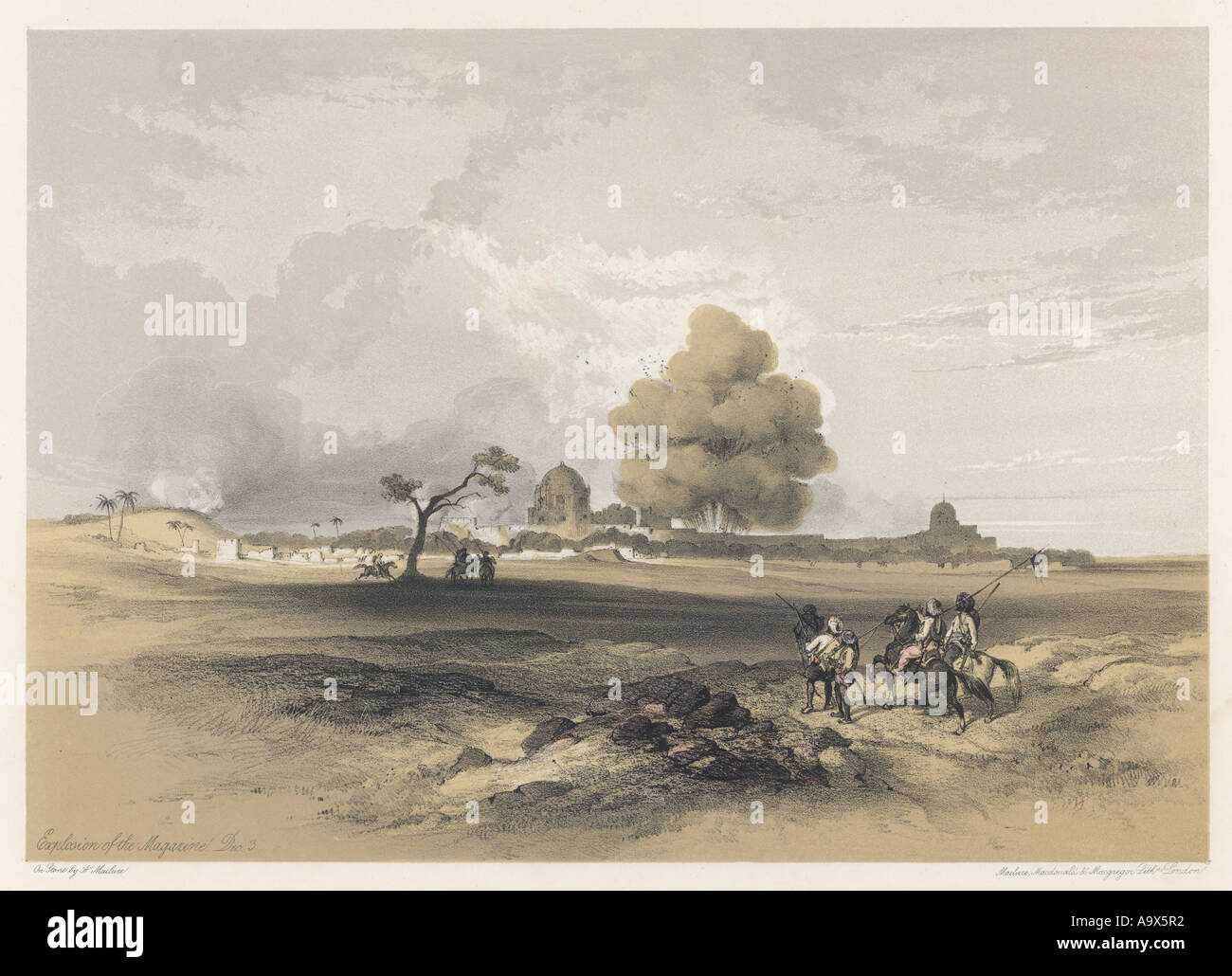 India Sikh War Multan Stock Photo - Alamy