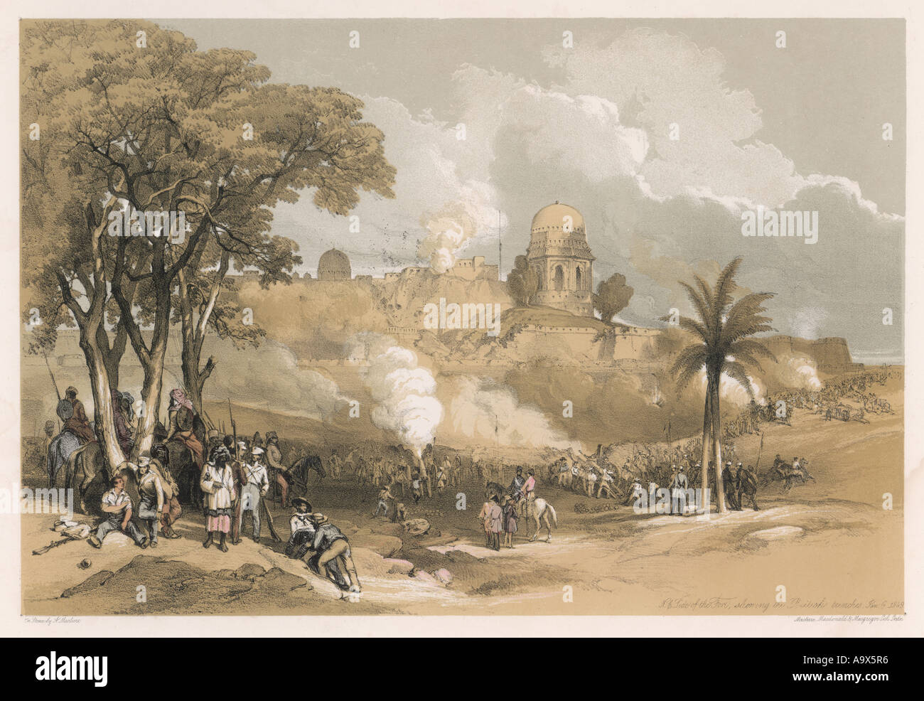 India sikh war multan hi-res stock photography and images - Alamy