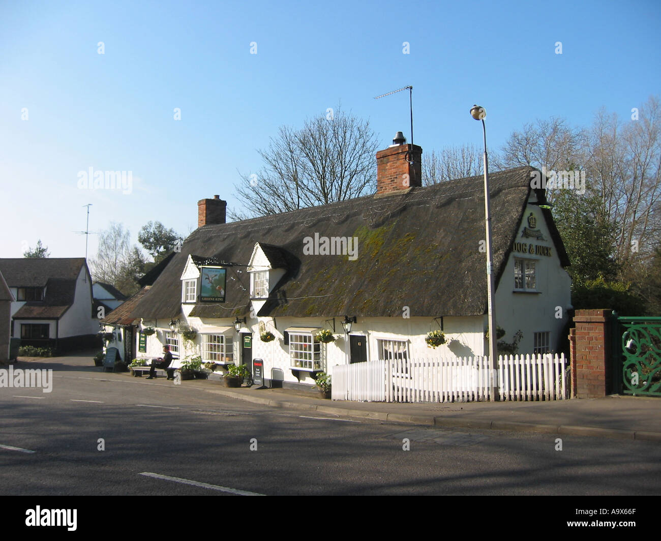 Dog and duck linton hi-res stock photography and images - Alamy