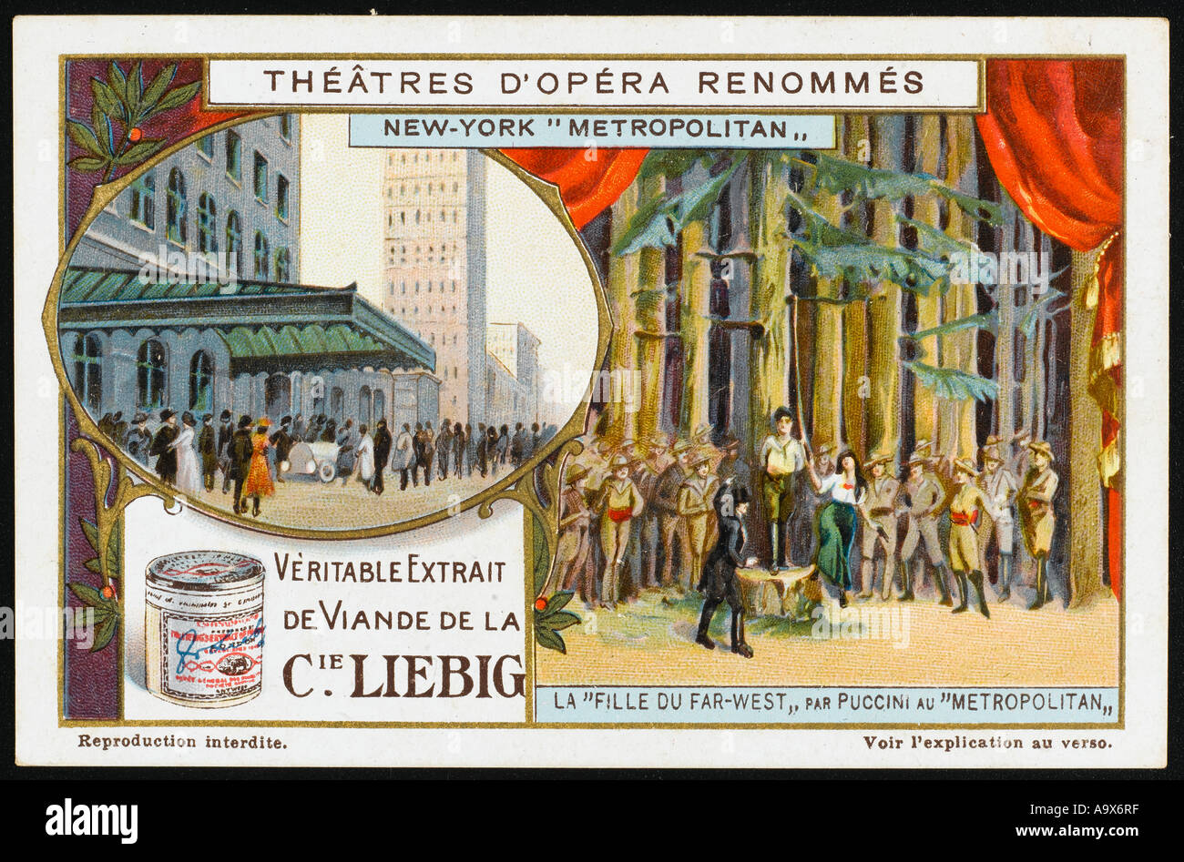 Puccini Fanciulla Met Stock Photo - Alamy