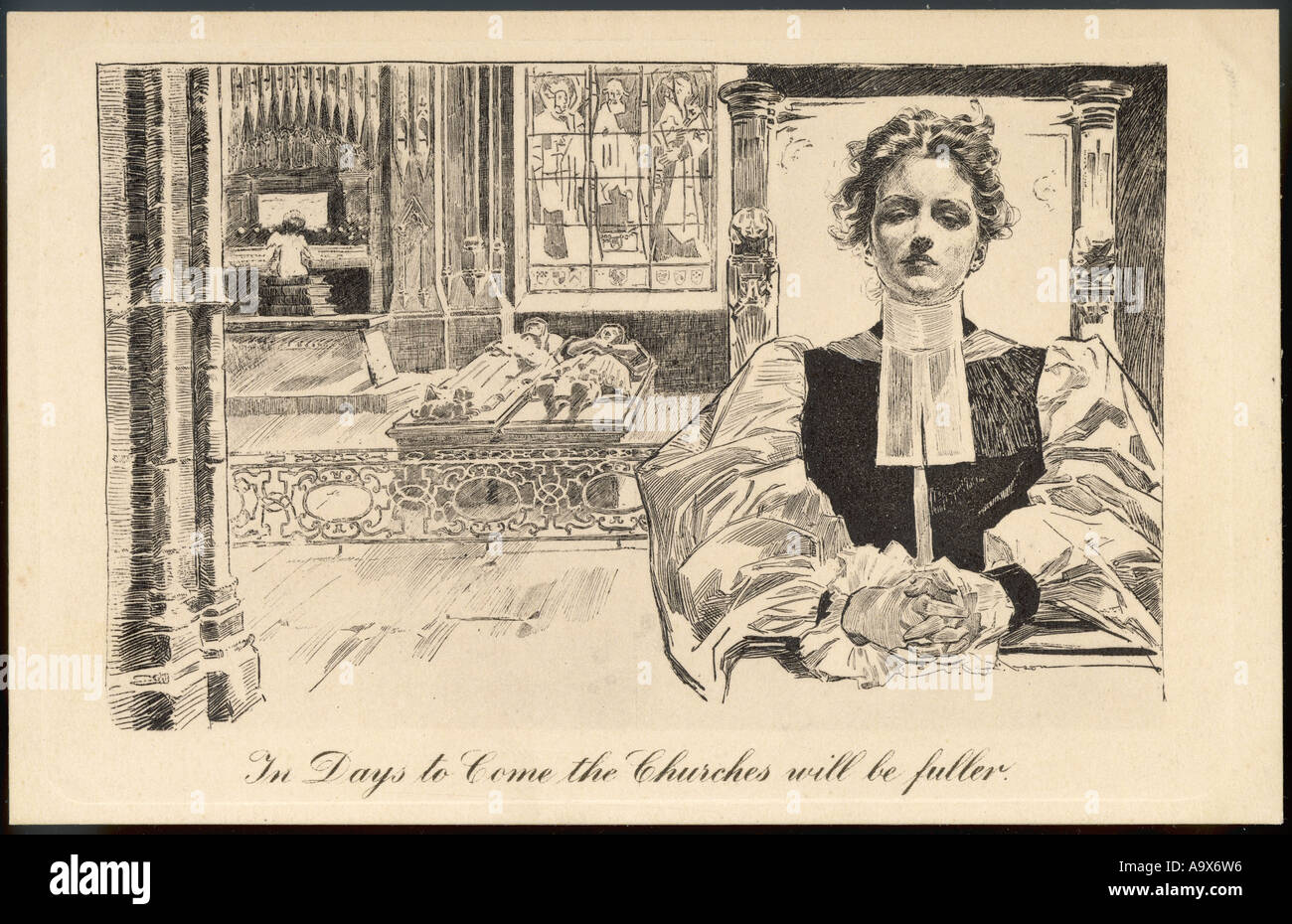 Women clergy hi-res stock photography and images - Alamy