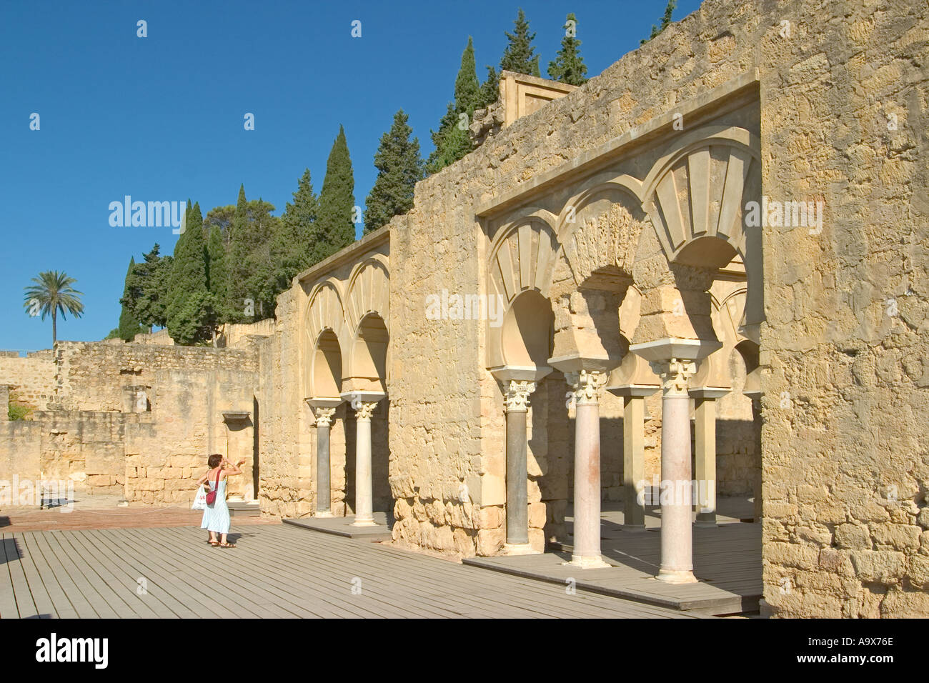 Madinat Al Zahra aka Medina Azahara Cordoba Province Spain The Upper ...