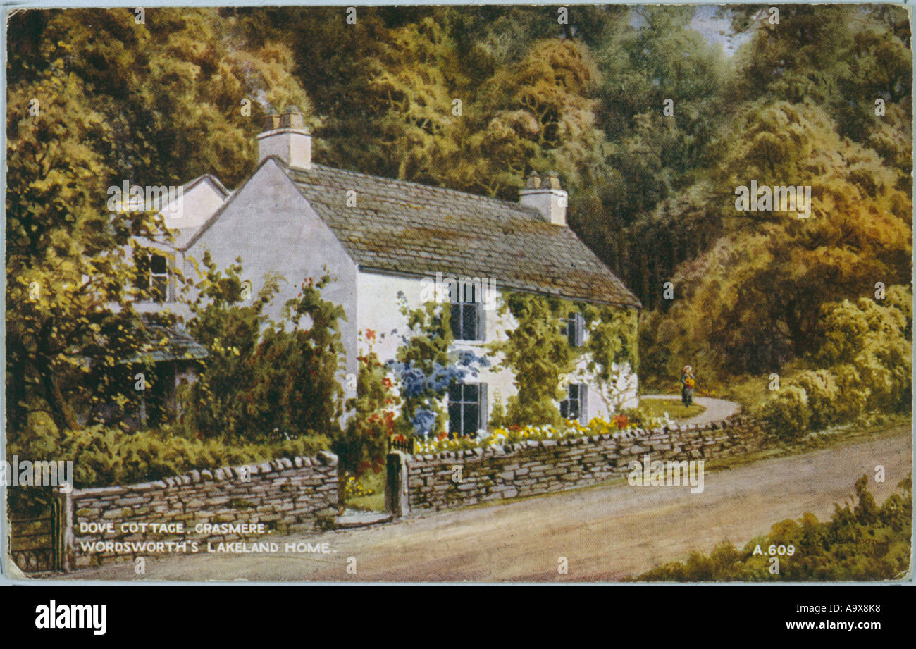 Wordsworth Dove Cottage Stock Photo - Alamy