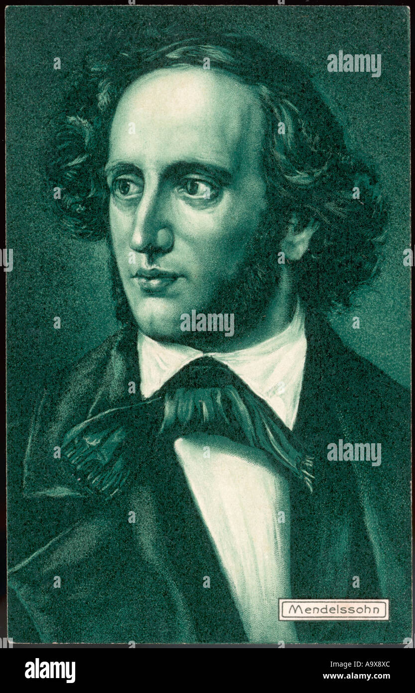Felix mendelssohn as young man hi-res stock photography and images - Alamy