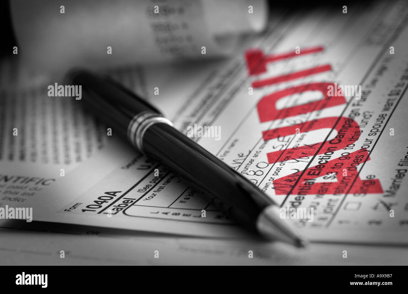 IRS Income Tax Audit Stock Photo - Alamy