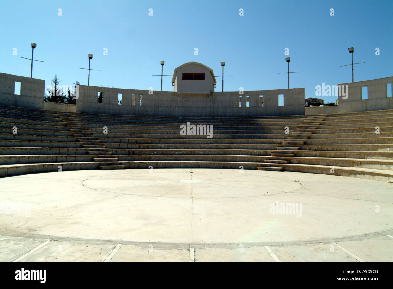 Modern day greek theatre hi-res stock photography and images - Alamy