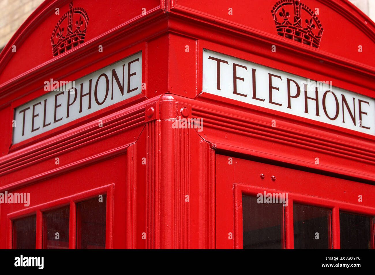 k2 Telephone box London uk Stock Photo - Alamy