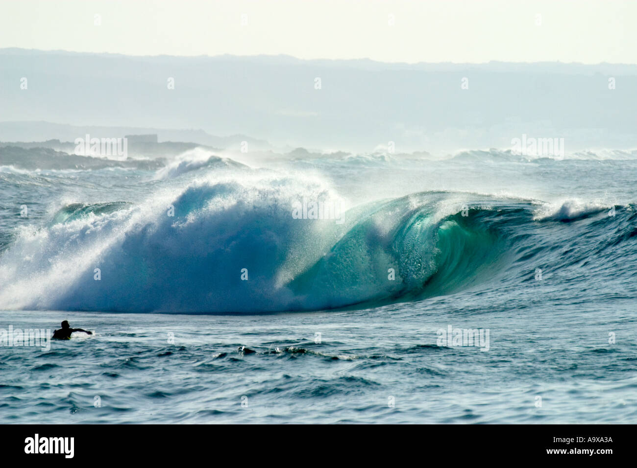Tsunami wave impact hi-res stock photography and images - Alamy