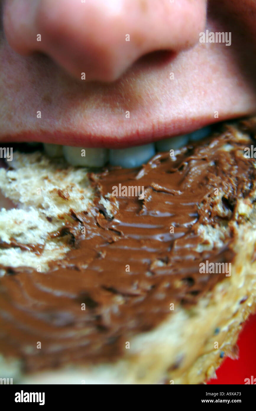Nutella face hi-res stock photography and images - Alamy