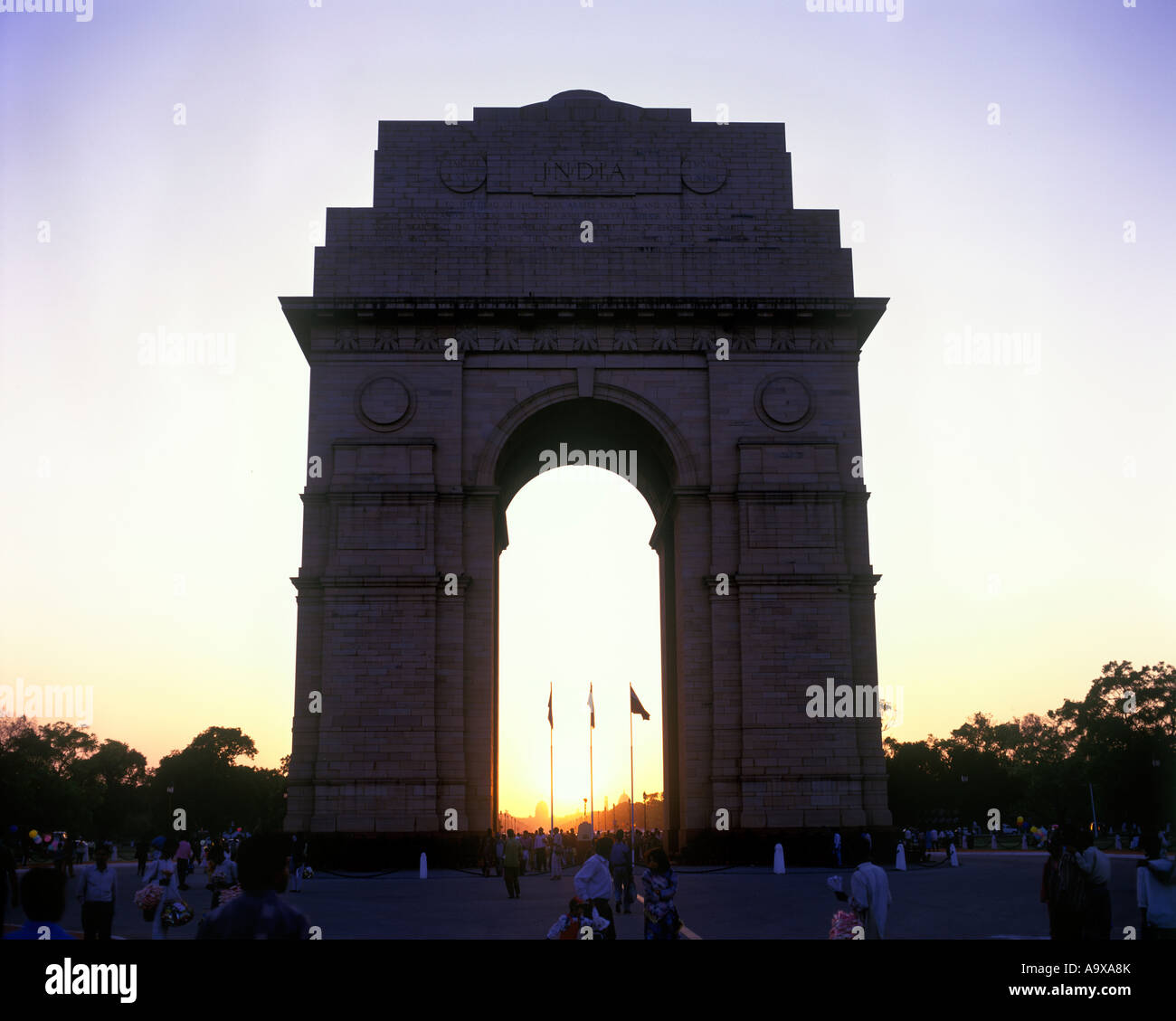INDIA GATE ARCH RAJPATH NEW DELHI UTTAR PRADESH INDIA Stock Photo - Alamy