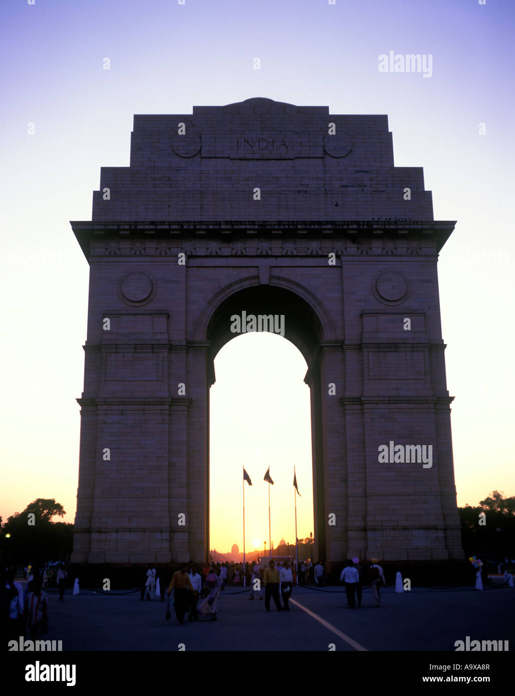 INDIA GATE ARCH RAJPATH NEW DELHI UTTAR PRADESH INDIA Stock Photo - Alamy