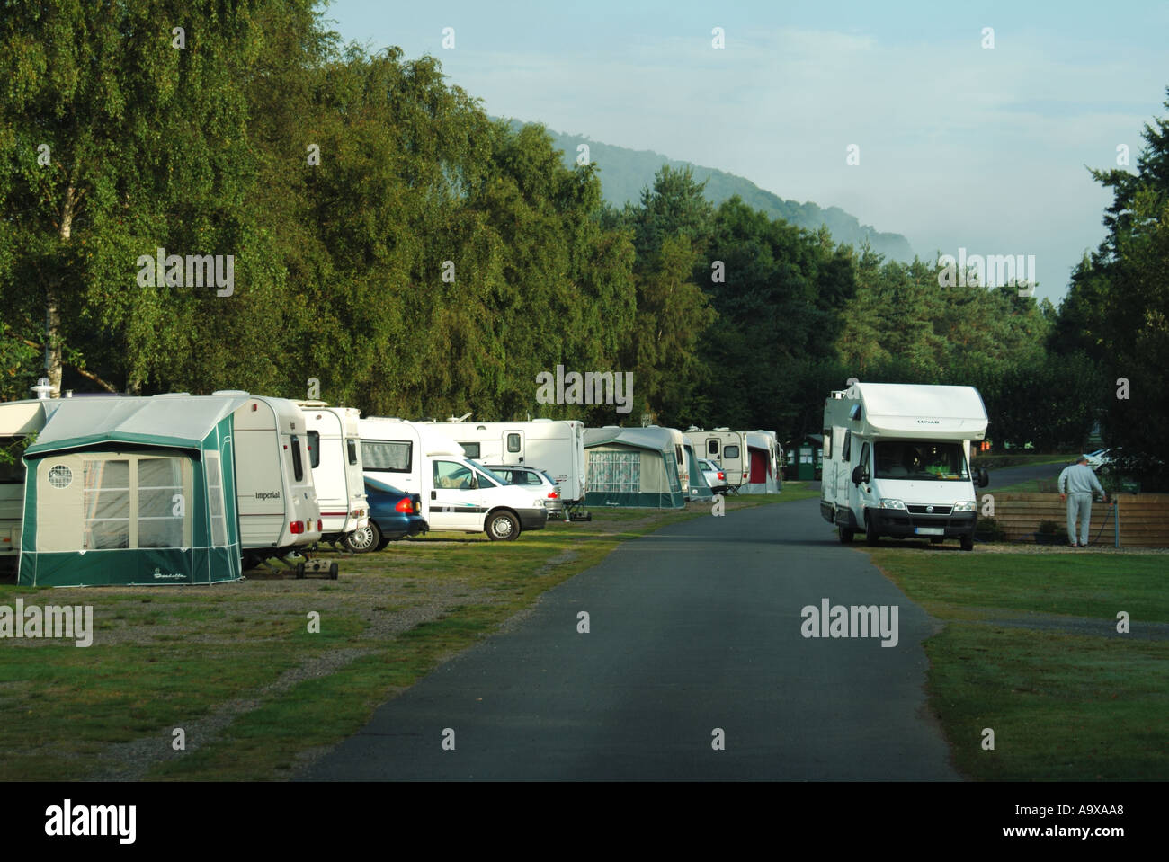 Brecon Beacons National Park campsite for caravans and motorhomes early ...