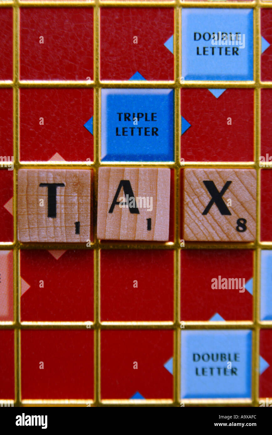Scrabble board game financial hi-res stock photography and images - Alamy