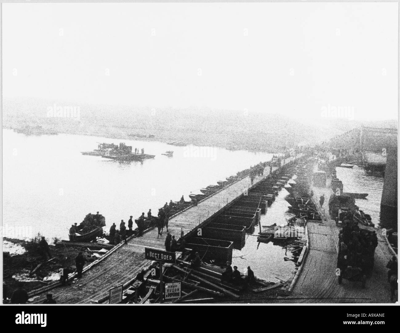 Soviets Over River Stock Photo - Alamy
