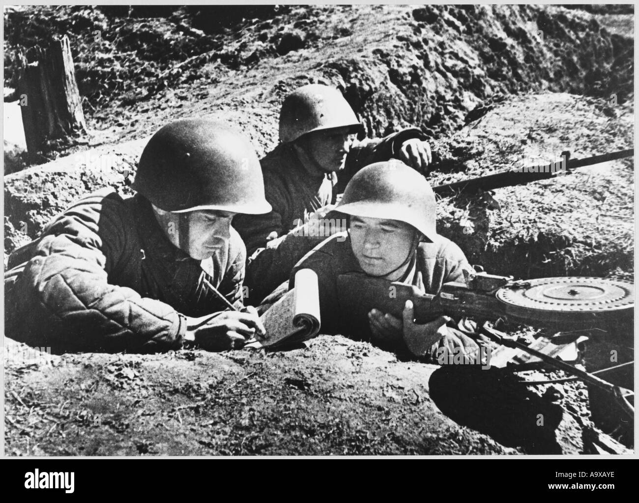 Russian War Reporter Stock Photo - Alamy