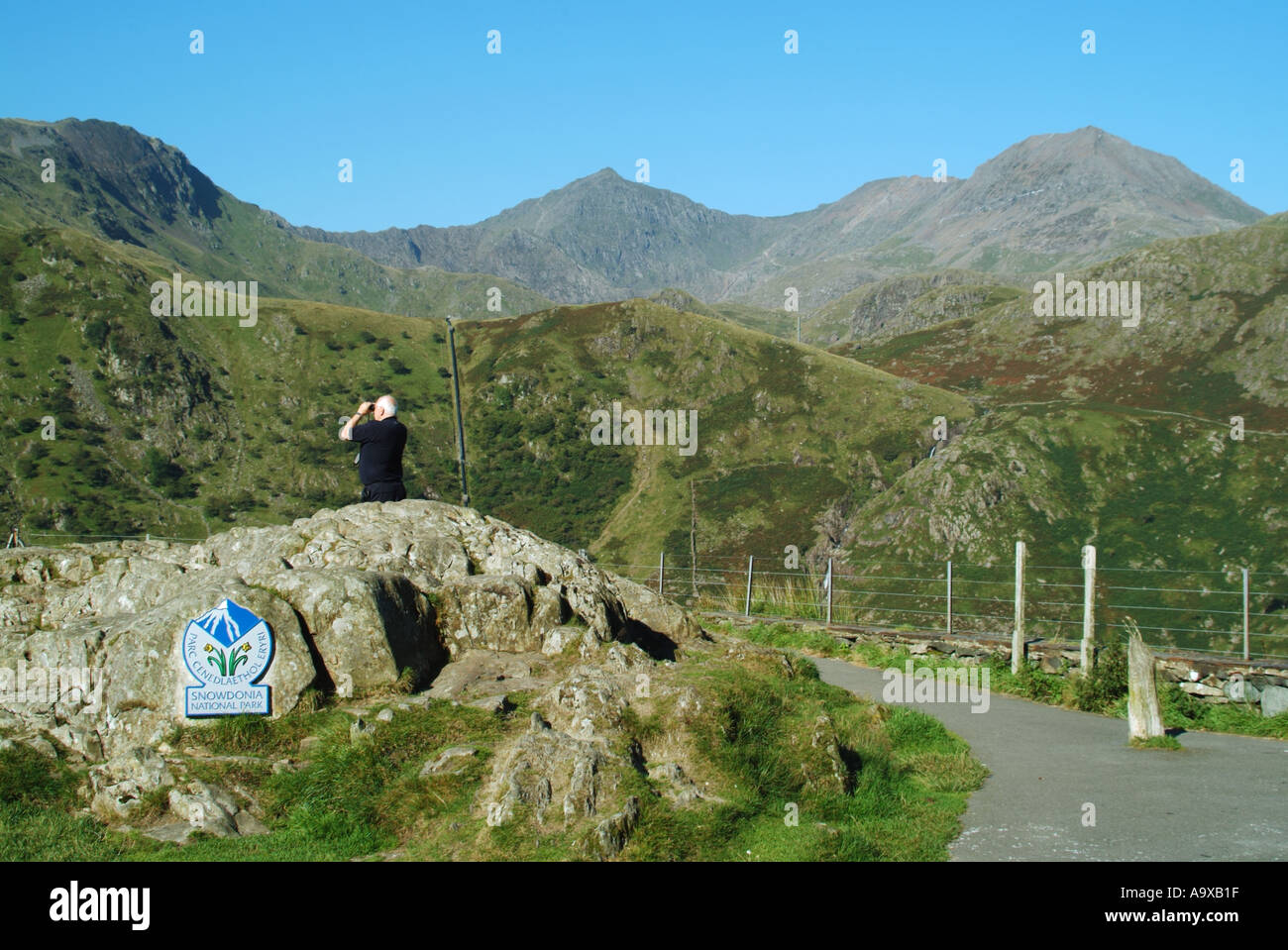 The lady of snowdon hi-res stock photography and images - Alamy