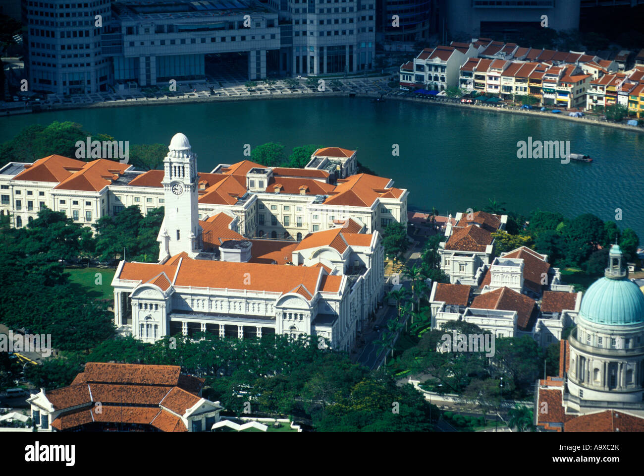 OLD COLONIAL AREA MARINA DISTRICT SINGAPORE Stock Photo - Alamy