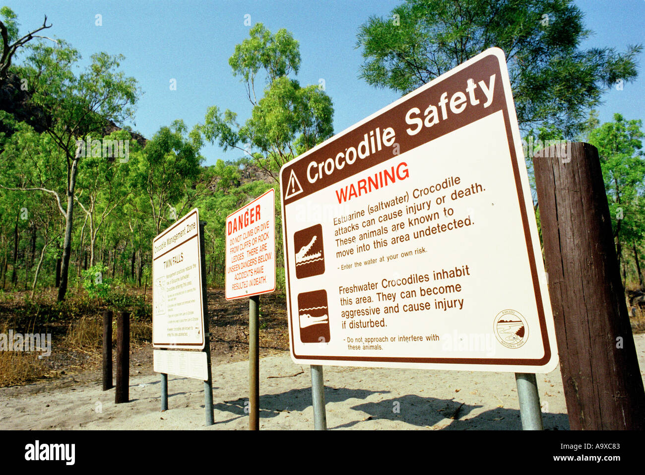 Warning signs hot water hi-res stock photography and images - Alamy