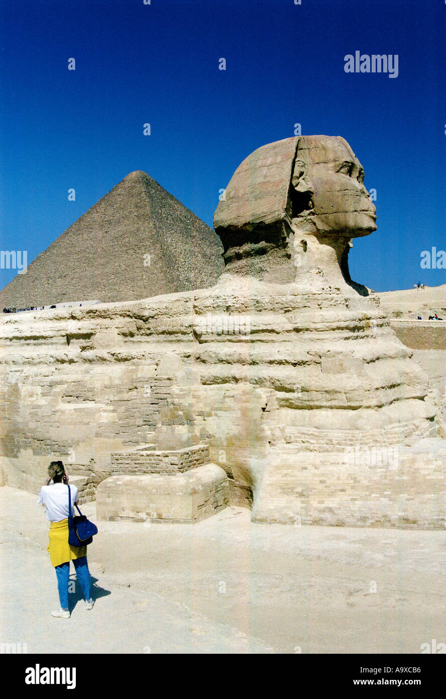 The sphinx giza old photo hi-res stock photography and images - Alamy