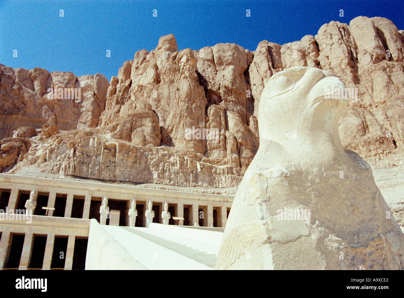 Deir al Bahri also called temple of Queen Hatshepsut close to Valley of ...