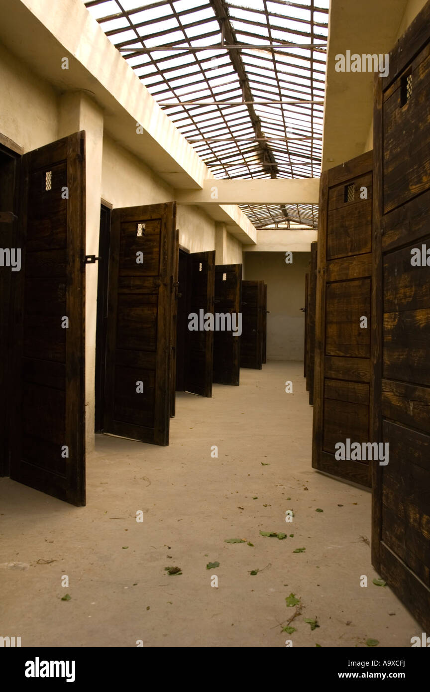 Solitary confinement cells at Terezin prison Czech Republic Europe ...