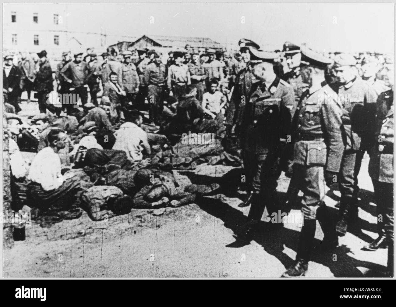 Himmler Visits Camp Stock Photo - Alamy