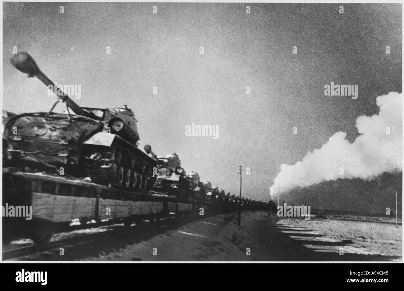 World war two tanks Black and White Stock Photos & Images - Alamy