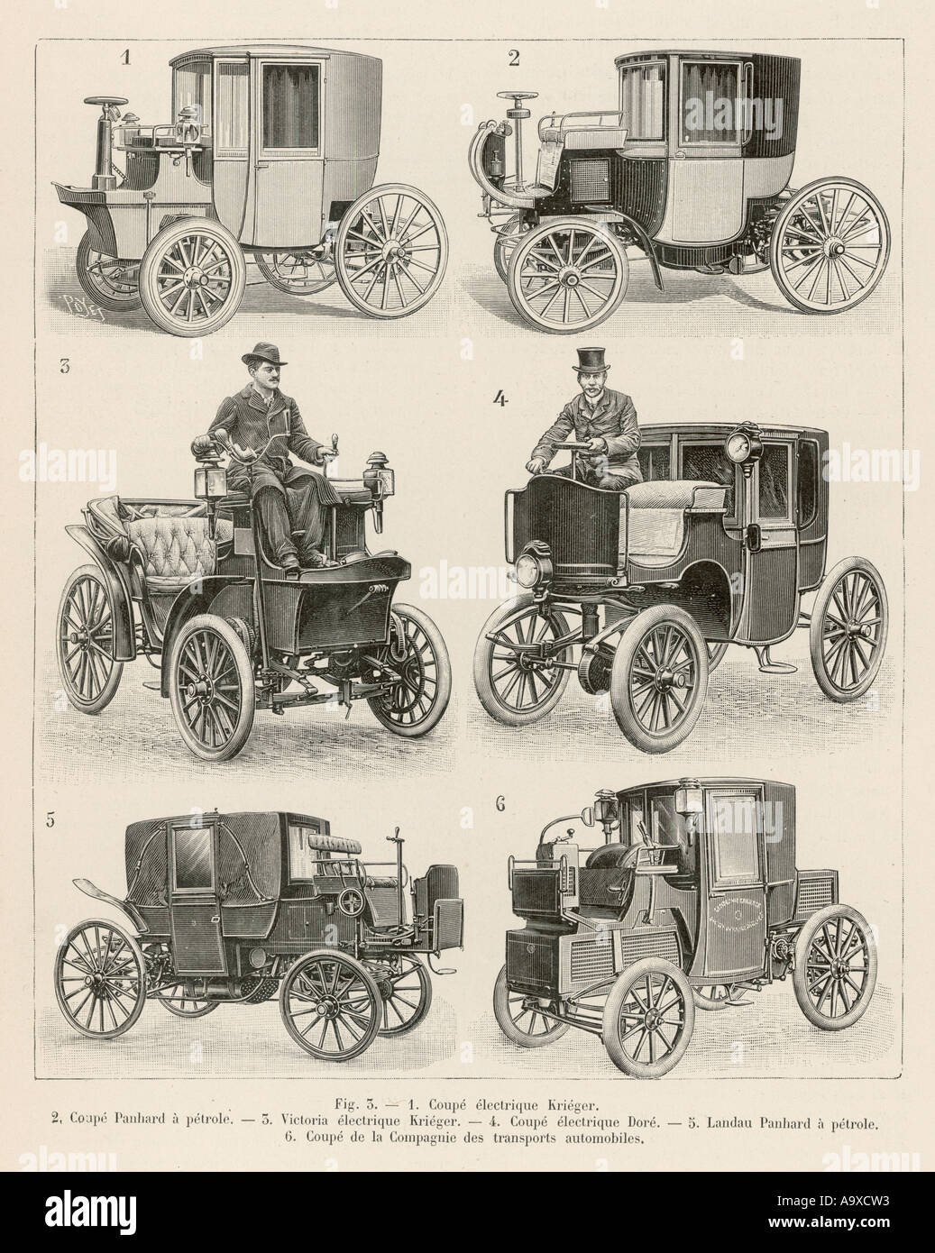 Various French Models Stock Photo - Alamy